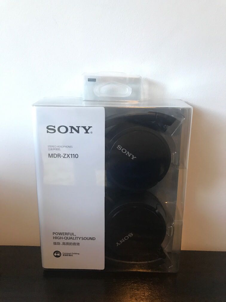 Sony MDR-ZX110 Headphones, Audio, Headphones & Headsets on Carousell