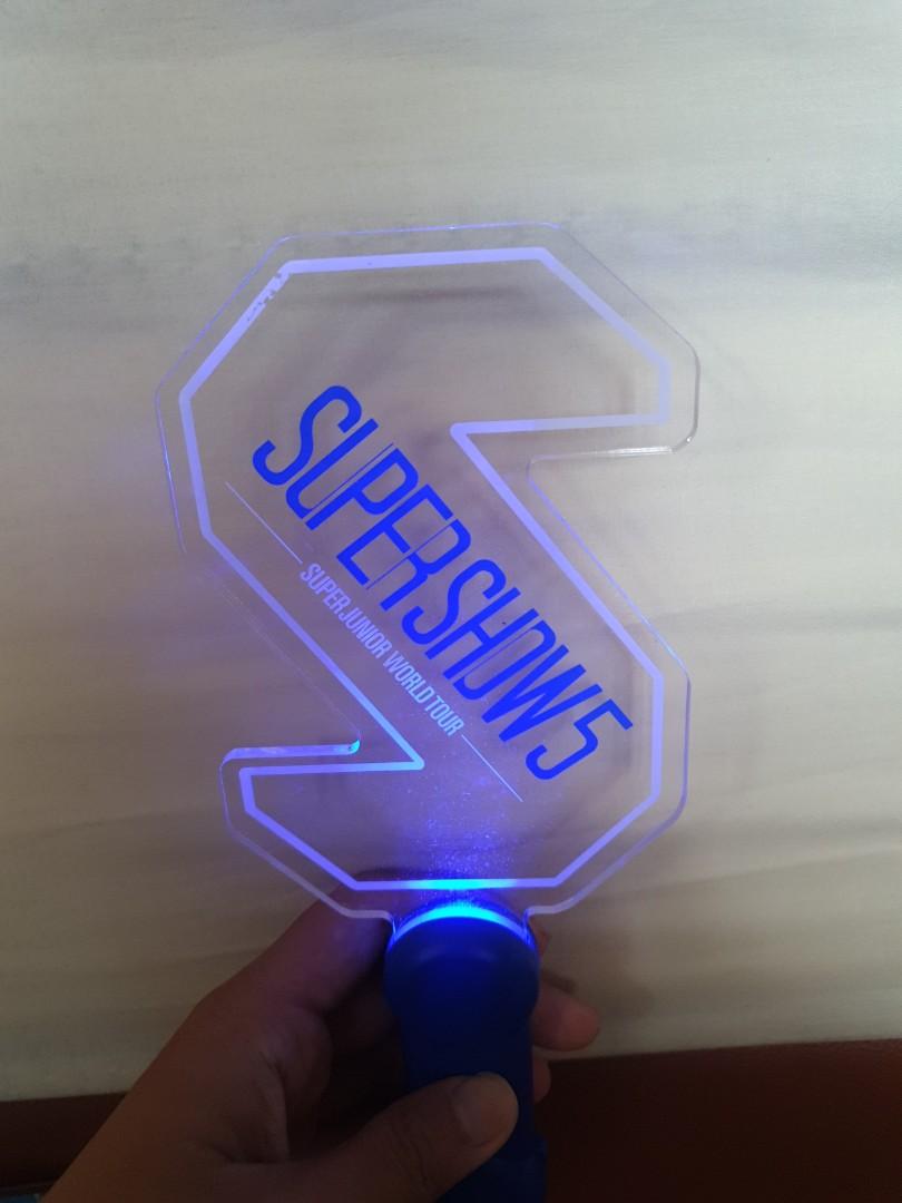Super Junior SS5 Concert Lightstick, Hobbies & Toys, Memorabilia ...
