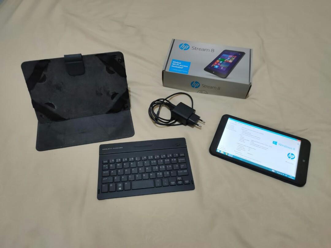 Tab windows 8.1 HP stream 8, Telepon Seluler & Tablet, Tablet di Carousell