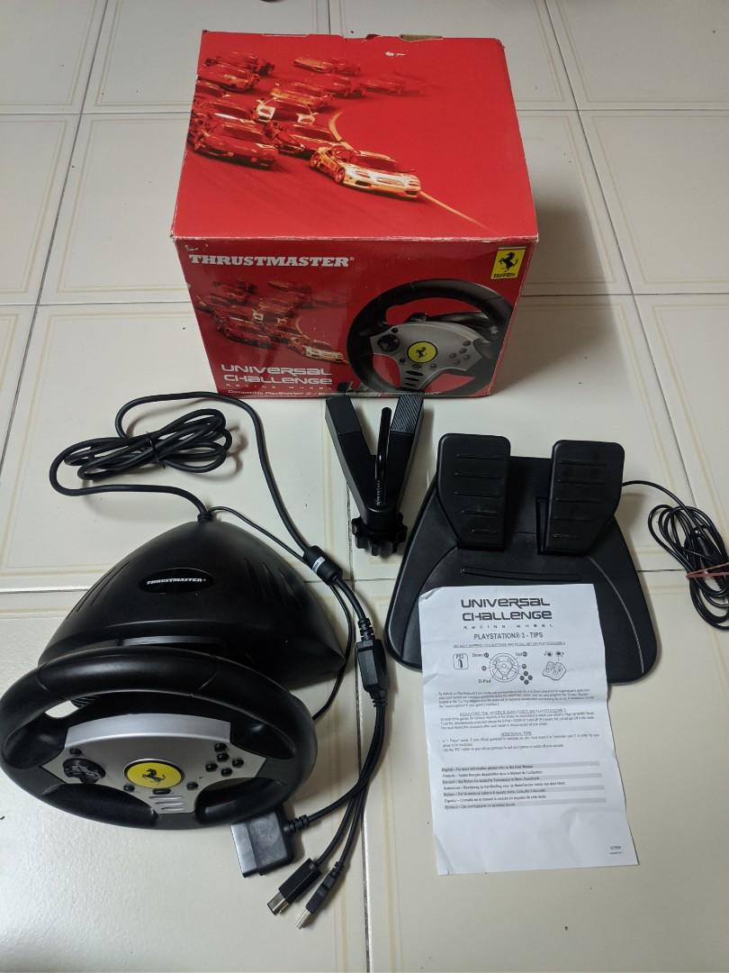 Thrustmaster Universal Challenge Racing Wheel Ferrari, Toys & Games ...