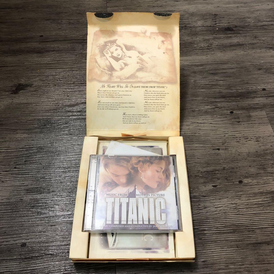 Titanic original CD box set, 興趣及遊戲, 收藏品及紀念品, 明星周邊 - Carousell