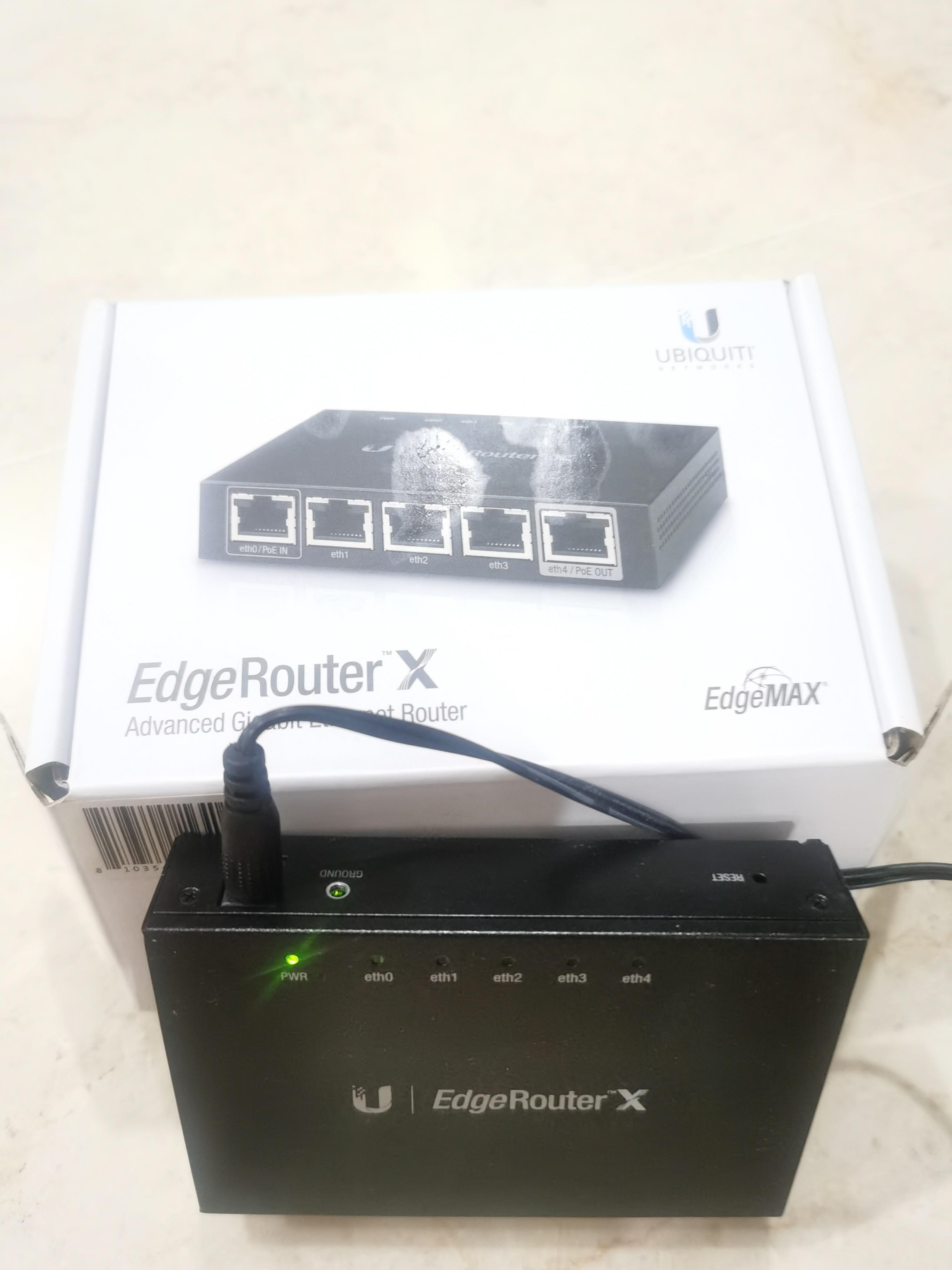 UBNT Ubiquiti Edge Router X, Computers & Tech, Parts & Accessories ...