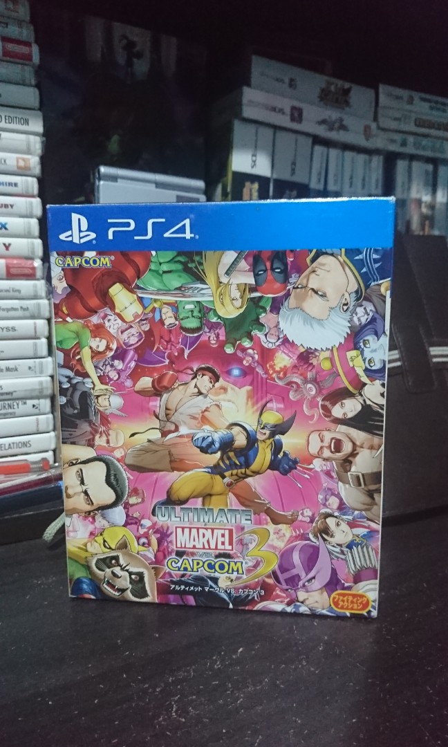 Ultimate Marvel Vs Capcom 3 Ps4 with Comic Book, Video Gaming, Video ...