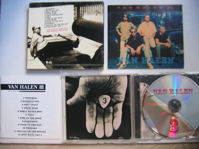 Van Halen - III CD (日本版) (附紙外盒 英日歌詞 及 簡介小冊子), 興趣及遊戲, 音樂、樂器 & 配件, 音樂與媒體 ...