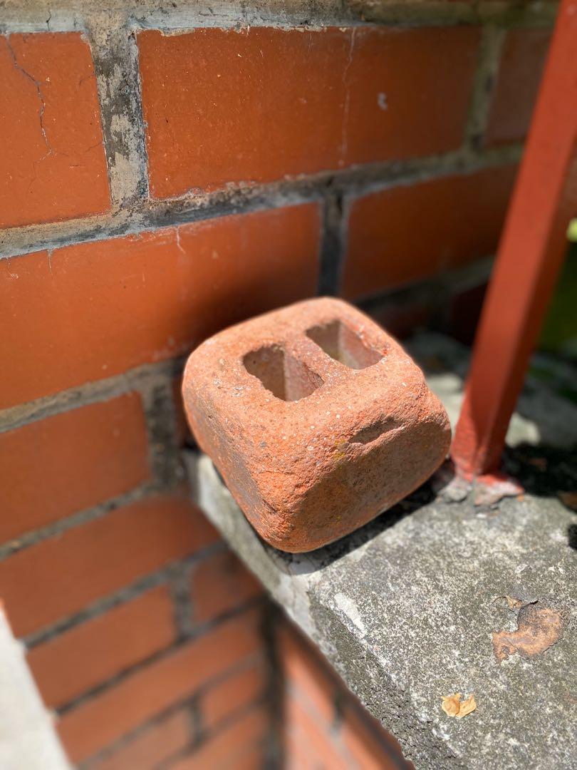 Vintage brick pot, Furniture & Home Living, Gardening, Pots & Planters ...