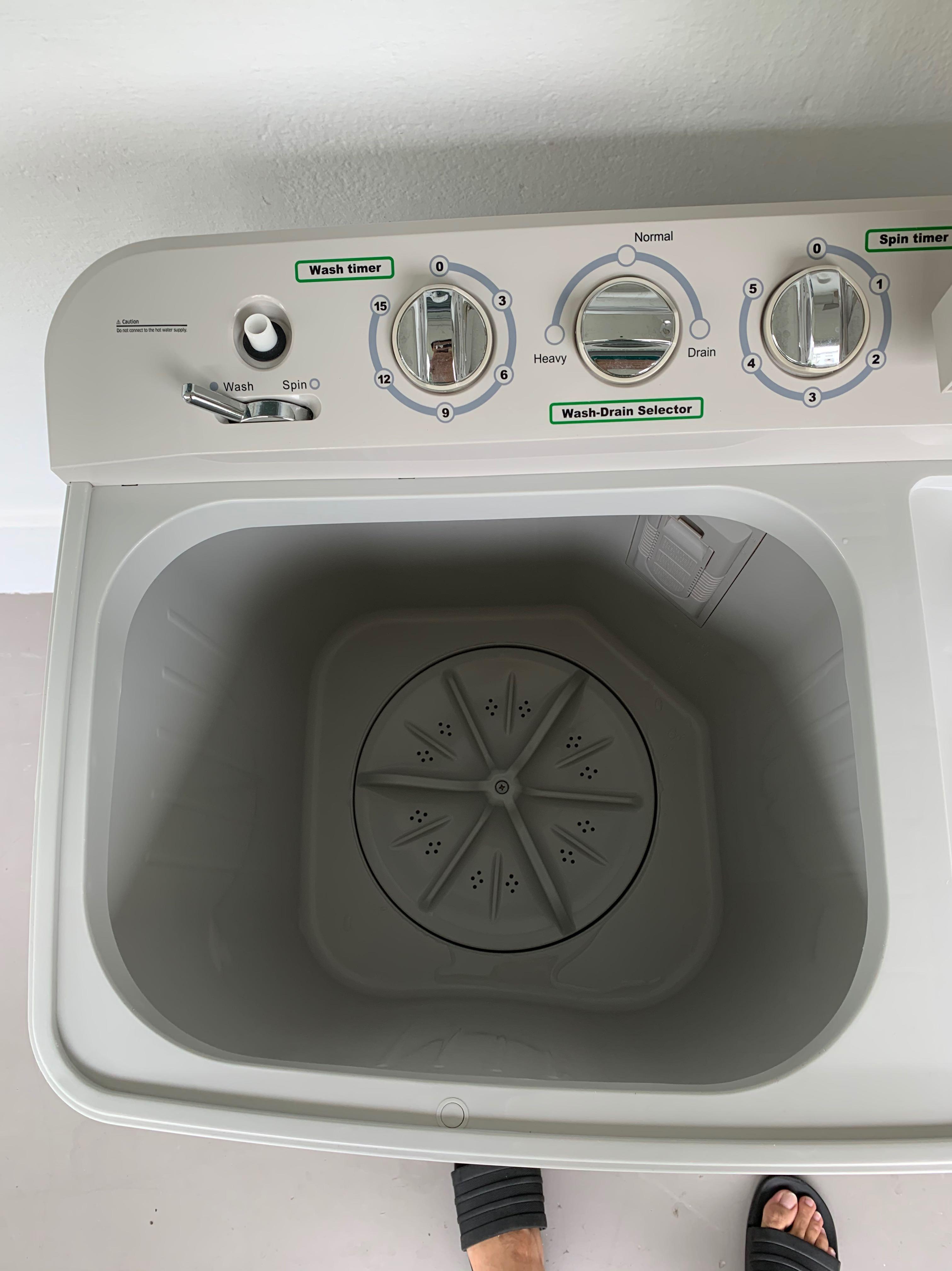 Tecno Semi Automatic Washing Machine 10kg, TV & Home Appliances ...