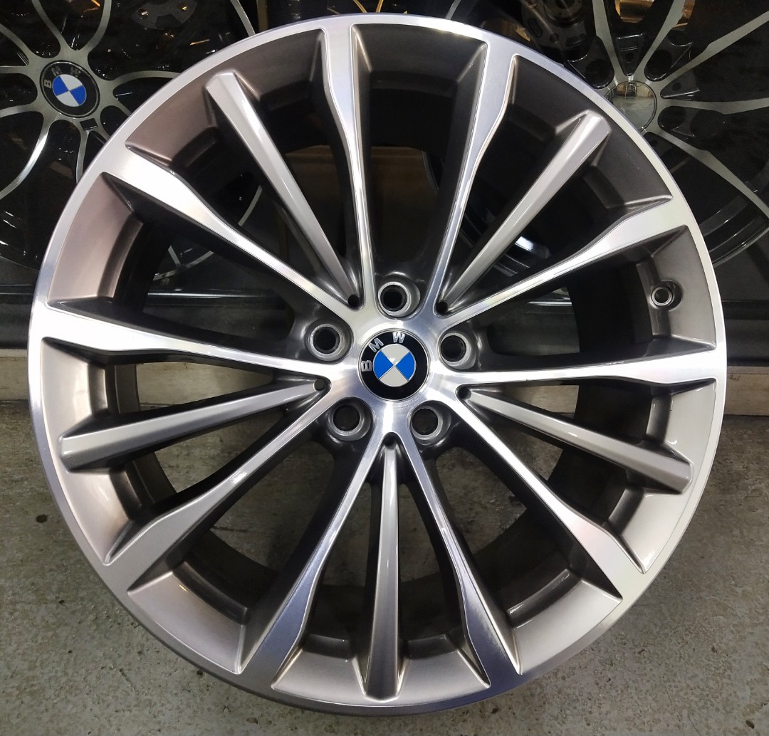 19" BMW G30 original used rim, Car Accessories, Tyres & Rims on Carousell