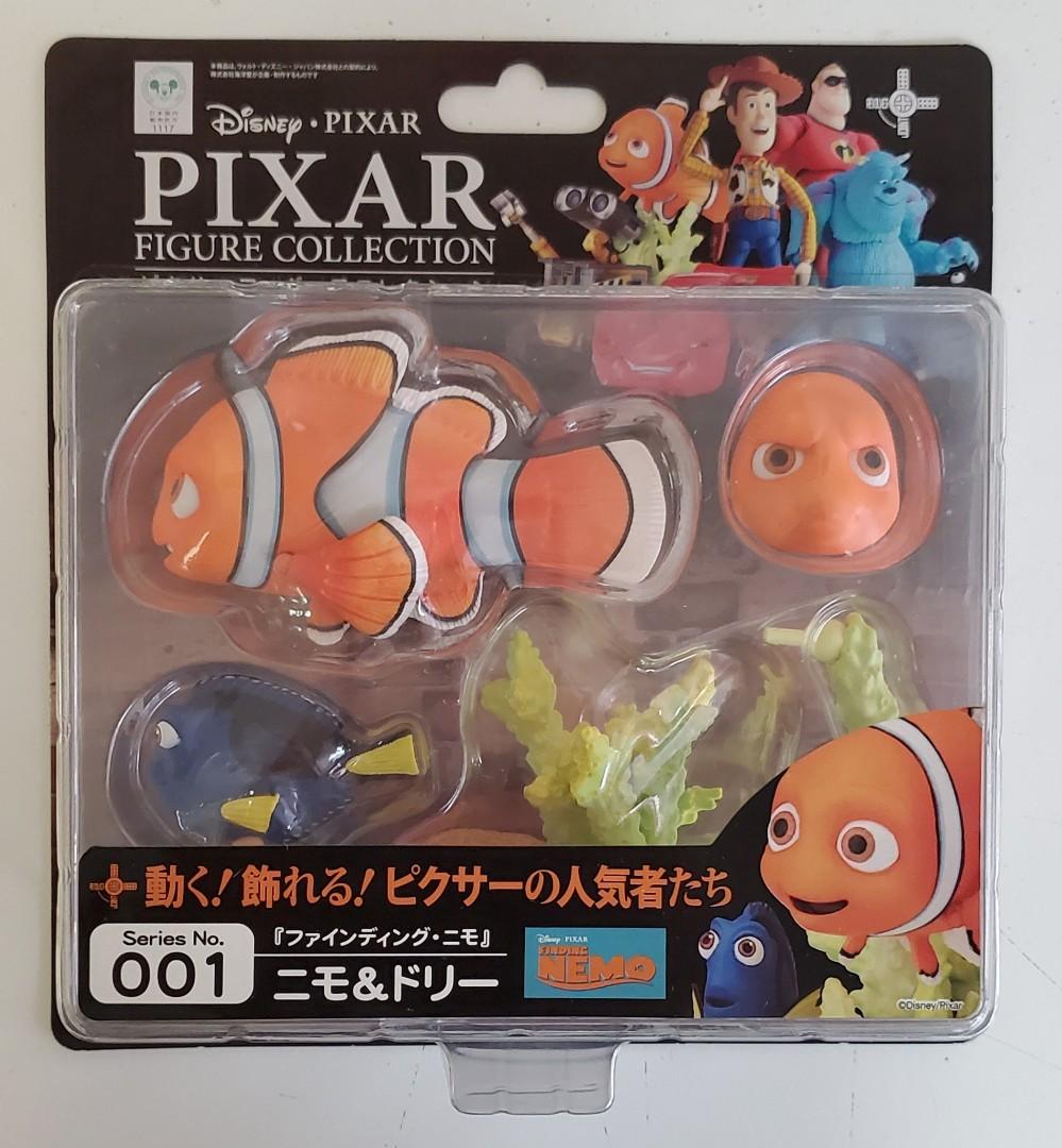 全新 日版 Revoltech Pixar Disney Collection 001 海洋堂 Finding Nemo 毛仔 海底奇兵 ...