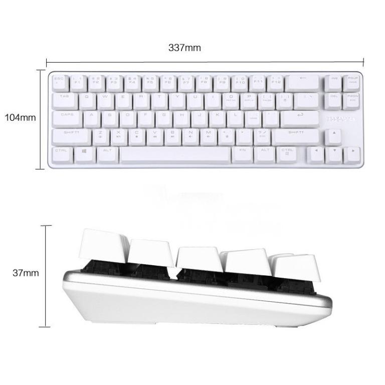 A02/0070 Magicforce 68 Keys Mini Gaming Mechanical Keyboard, Computers ...