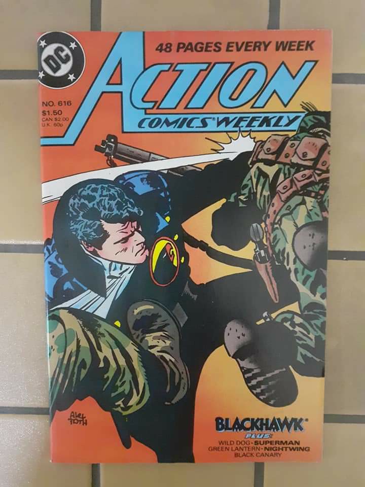 Action Comics Weekly ( 80's ) #616 ( Alex Toth - Cover Art ) DC Vintage ...