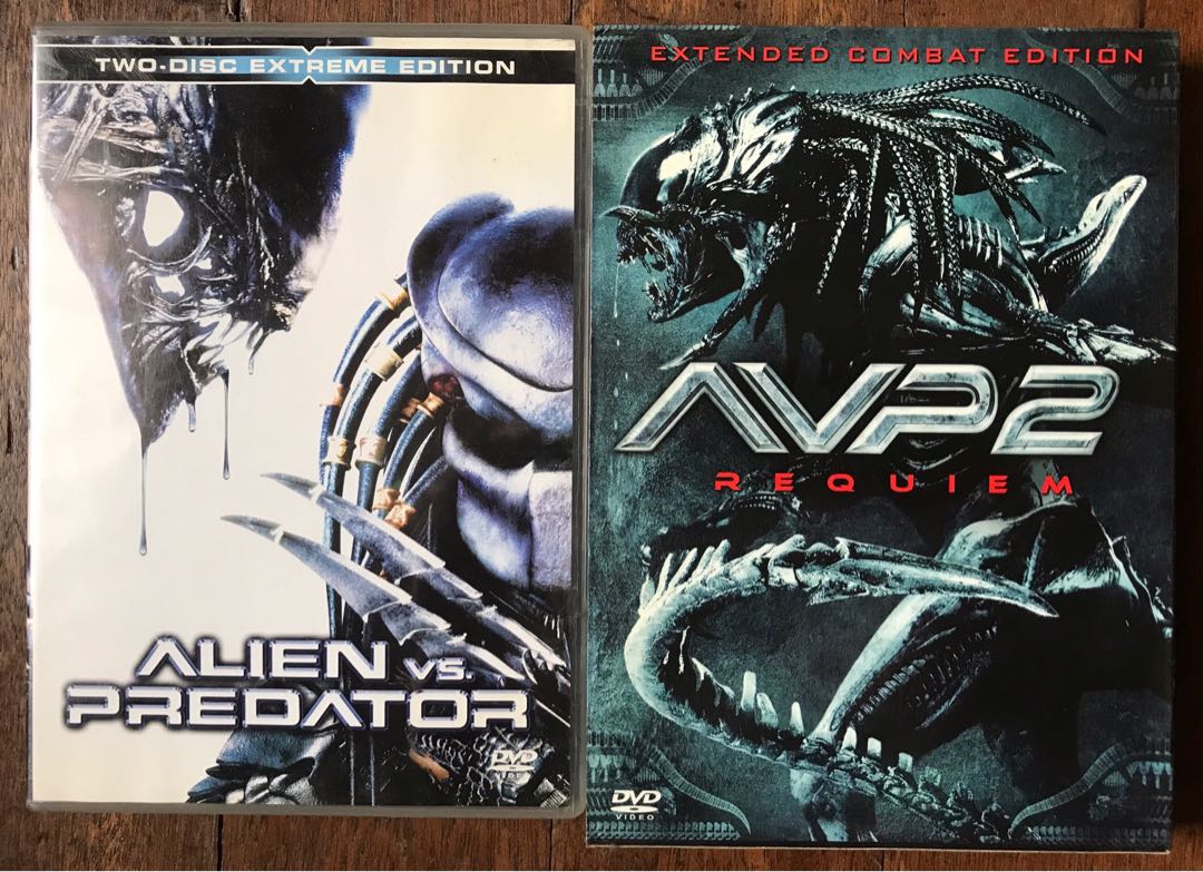 Alien vs Predator DVd movies, Hobbies & Toys, Music & Media, Music ...