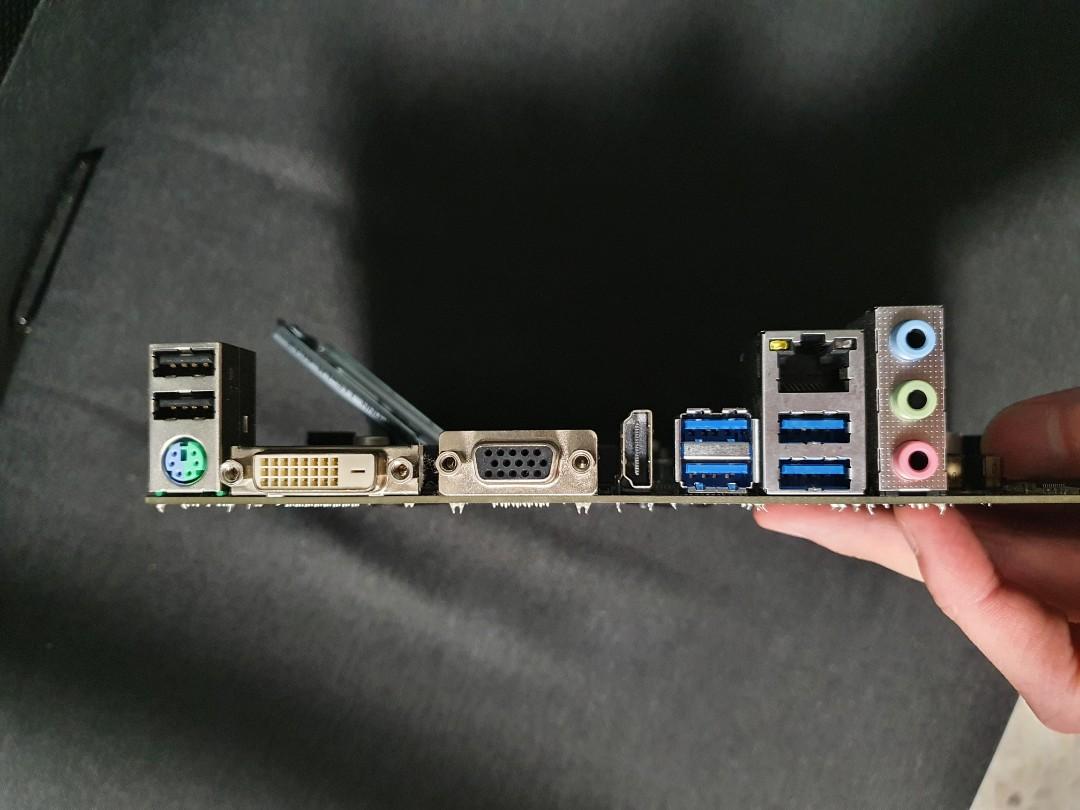 Asrock B250M- HDV motherboard, Computers & Tech, Parts & Accessories ...