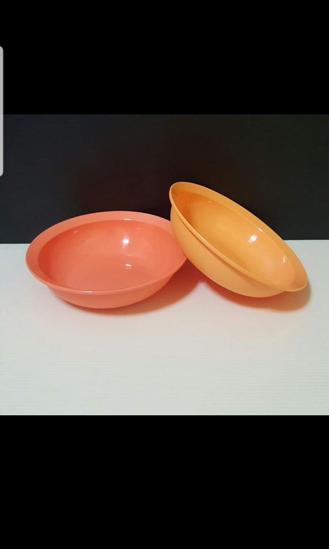 Authentic Tupperware Deep Plates Set, Furniture & Home Living ...