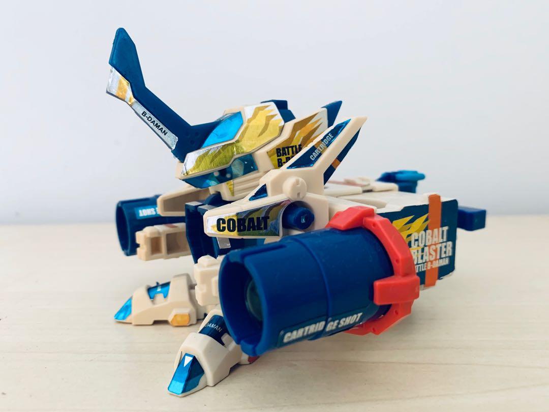 Battle B-Daman Cobalt Blaster, Hobbies & Toys, Toys & Games on Carousell