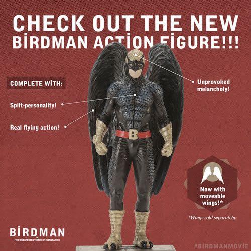 Birdman (Fox Searchlight Limited Release Action Figure), Hobbies & Toys ...