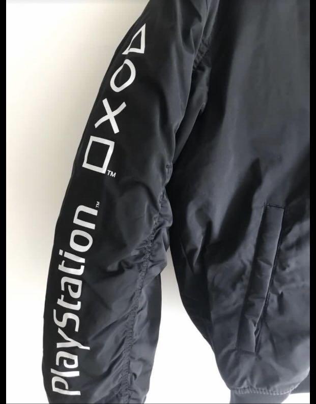 Black Playstation PS4 Bomber Jacket, Men's Fashion, Coats, Jackets and ...