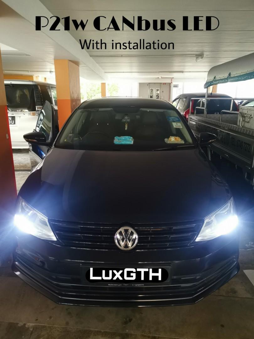 Car Daytime Running Light DRL Reverse Parking Light LEDs Replacement ...