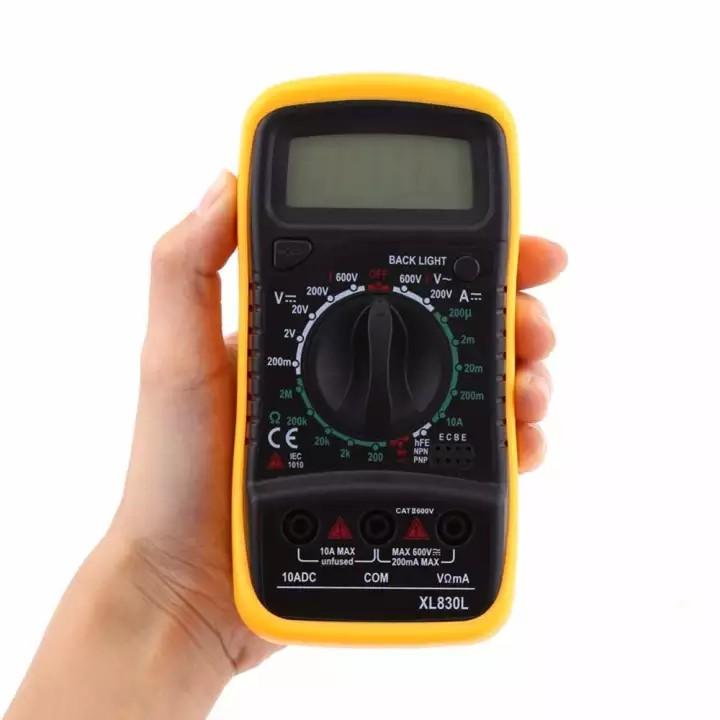 Digital Multimeter, XL830L Volt Meter with Auto Shut Off, Measures ...