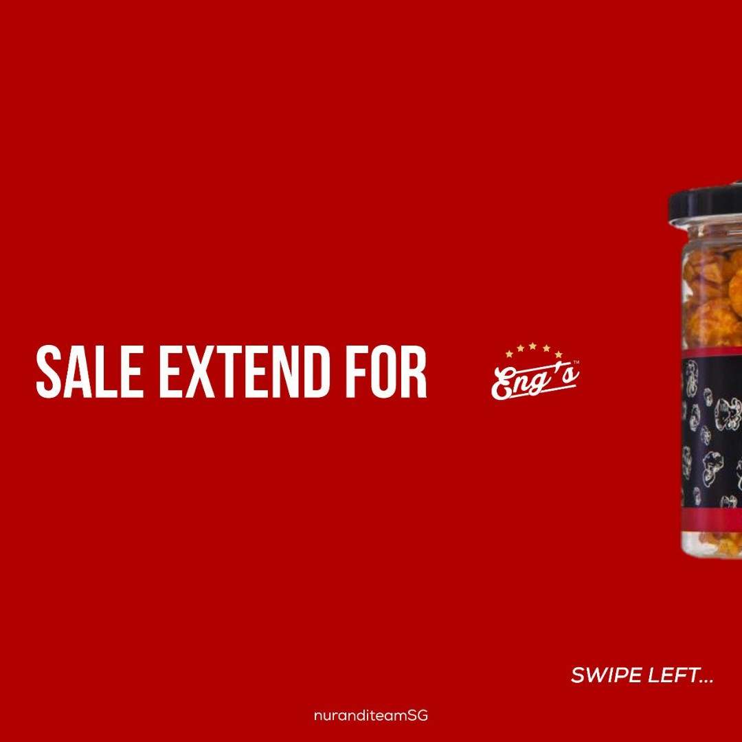 Eng's Popcorn caramel, Food & Drinks, Packaged & Instant Food on Carousell