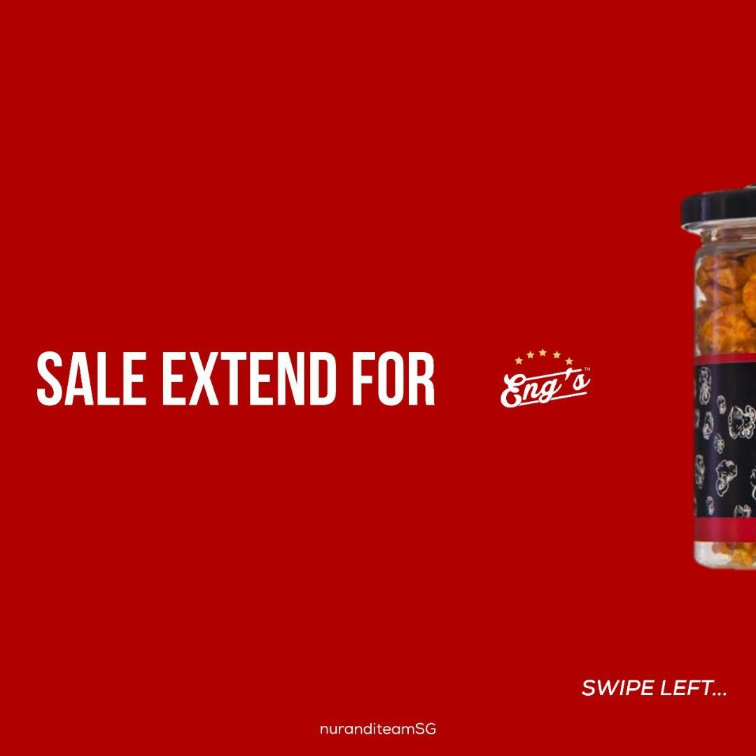 Eng's Popcorn caramel, Food & Drinks, Packaged & Instant Food on Carousell