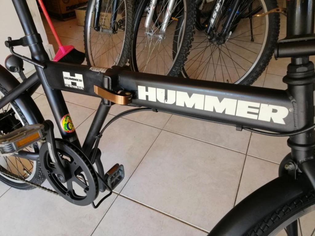 F18-Hummer Folding Bike (Recon), Sports Equipment, Bicycles & Parts ...