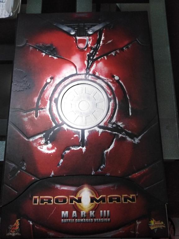 Hot Toys Iron Man Battle Damage Mark 3, Hobbies & Toys, Toys & Games on ...