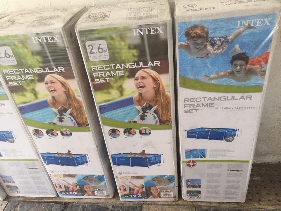 Intex 2.6M Rectangular Pool, Babies & Kids, Baby Nursery & Kids ...