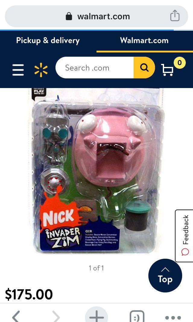 Invader Zim Gir Action Figure, Hobbies & Toys, Toys & Games on Carousell