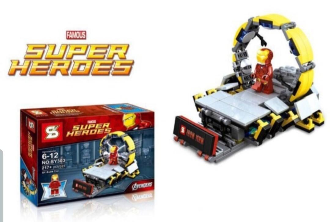 Iron Man LEGO compatible blocks, Hobbies & Toys, Toys & Games on Carousell