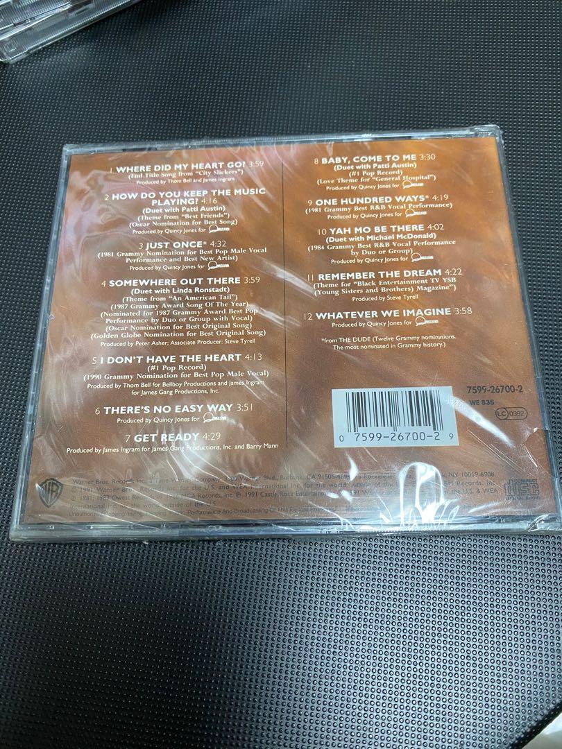 James Ingram - The Greatest Hits: Power of Great Music 1991年 舊美版 極靚聲珍藏 ...