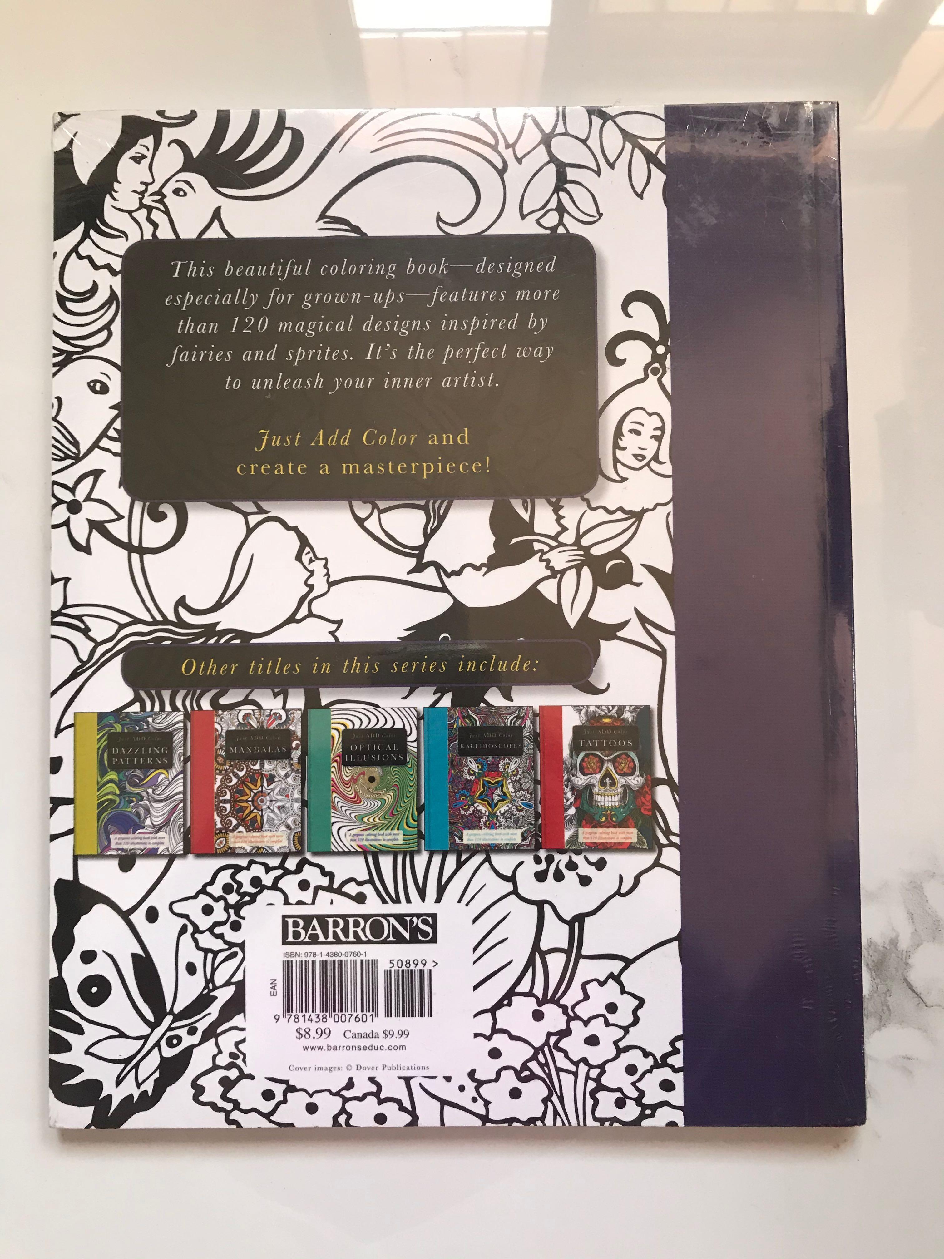Just Add Color: Fairyland, Hobbies & Toys, Books & Magazines, Children ...