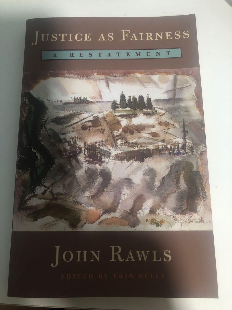 Justice as Fariness - John Rawls, Hobbies & Toys, Books & Magazines ...