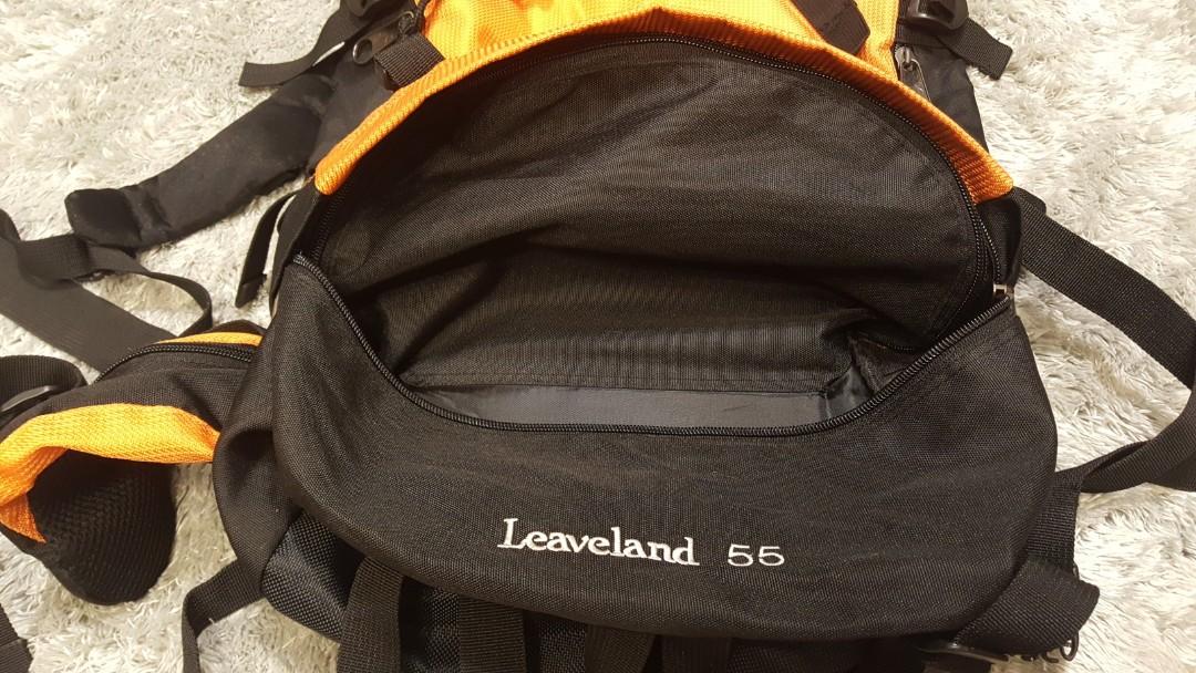 Leaveland 55L Hiking Travelling Backpack 行山旅行男女背囊/背包, 男裝, 袋, 背包 - Carousell