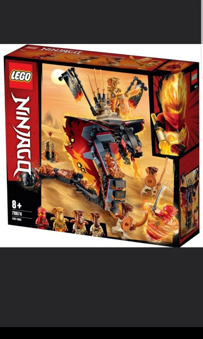 Lego Ninjago fire Fang, Hobbies & Toys, Toys & Games on Carousell