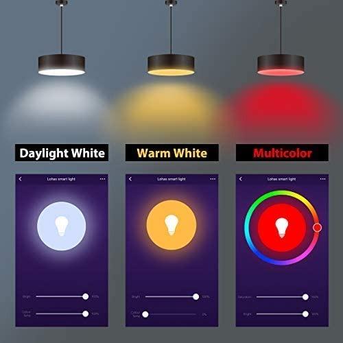 LOHAS Smart Light Bulb E26/E27 LED WiFi Bulb, Color Changing, Furniture ...