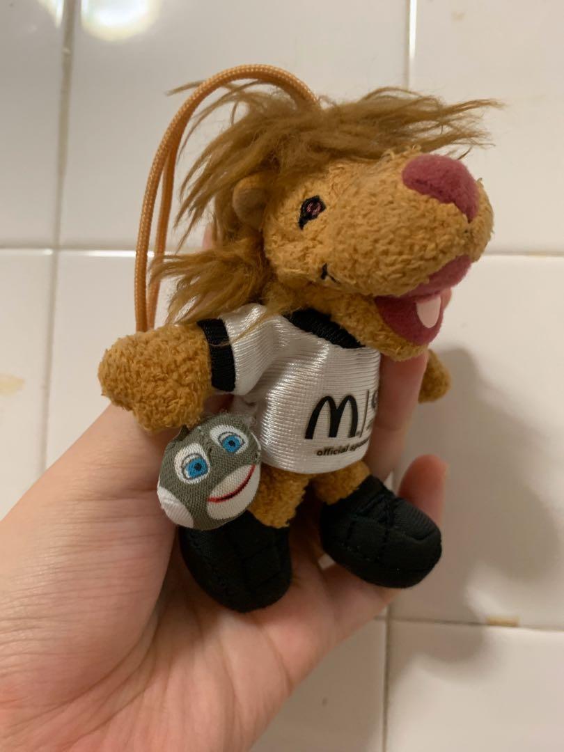 Mac donald’s fifa lion mascot for World Cup, Hobbies & Toys ...