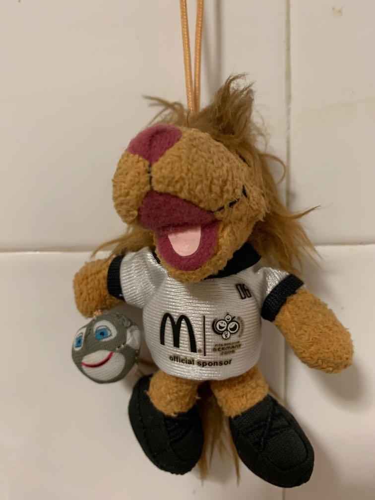 Mac donald’s fifa lion mascot for World Cup, Hobbies & Toys ...