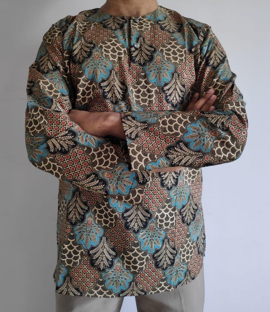 Man Batik Kurta Hamzah Exclusive - baju melayu kurung kurong raihan ...