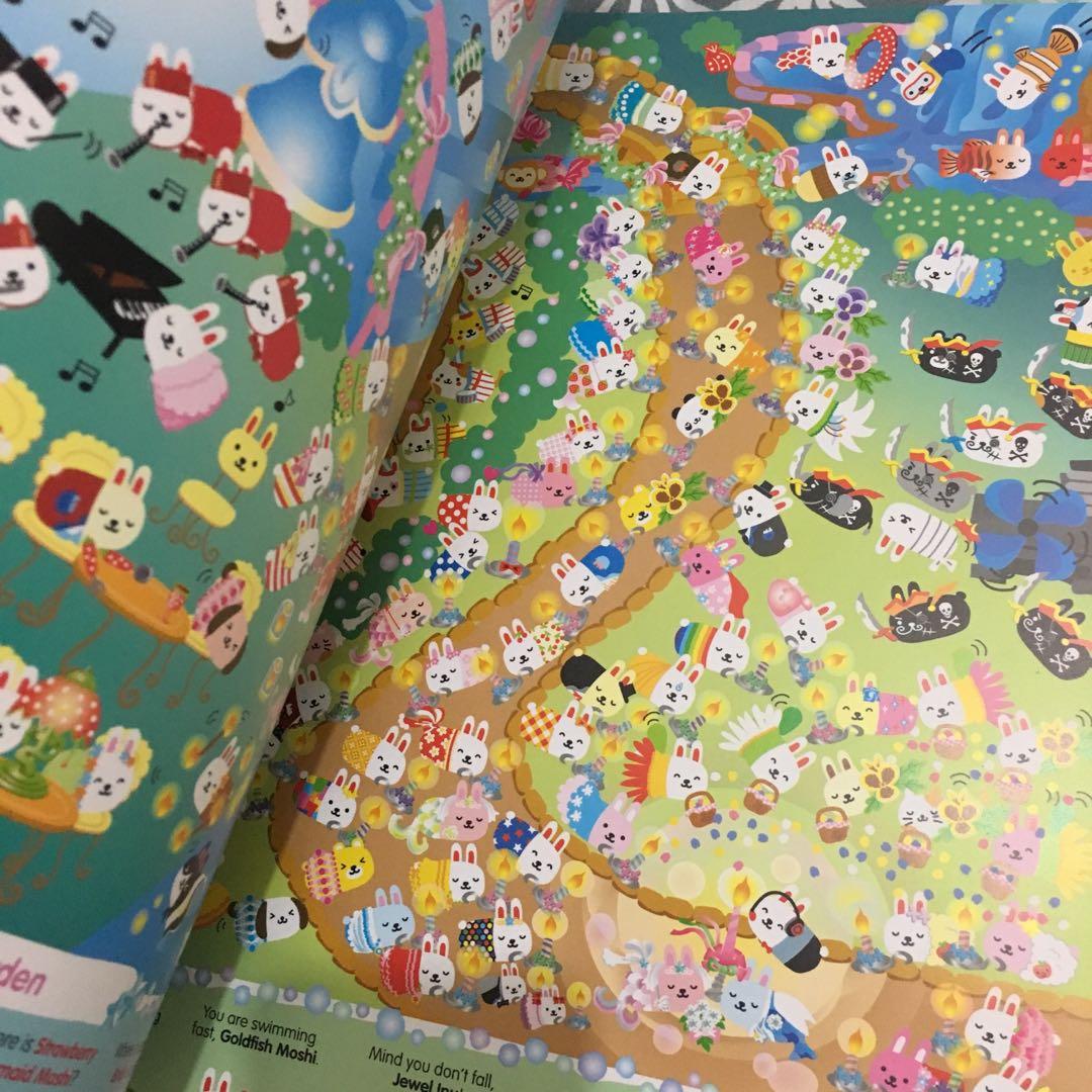 MOSHI MOSHI KAWAII ACTIVITY BOOKS BUNDLE SET, Hobbies & Toys, Books ...