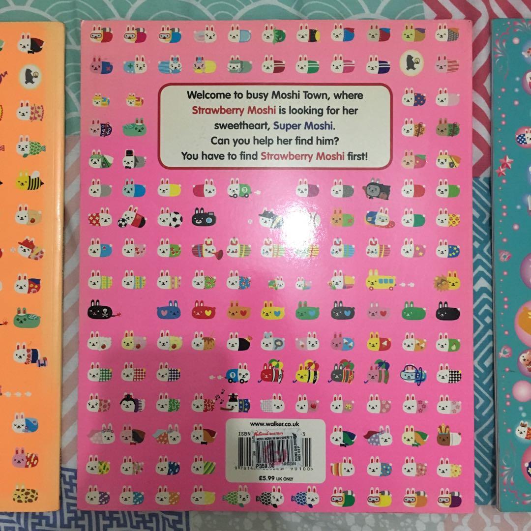 MOSHI MOSHI KAWAII ACTIVITY BOOKS BUNDLE SET, Hobbies & Toys, Books ...