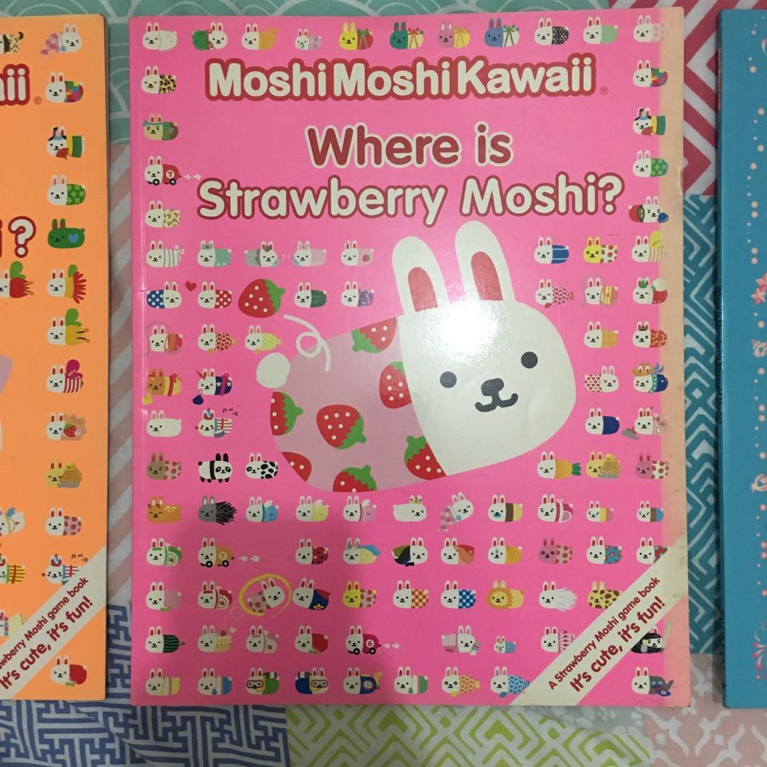 MOSHI MOSHI KAWAII ACTIVITY BOOKS BUNDLE SET, Hobbies & Toys, Books ...