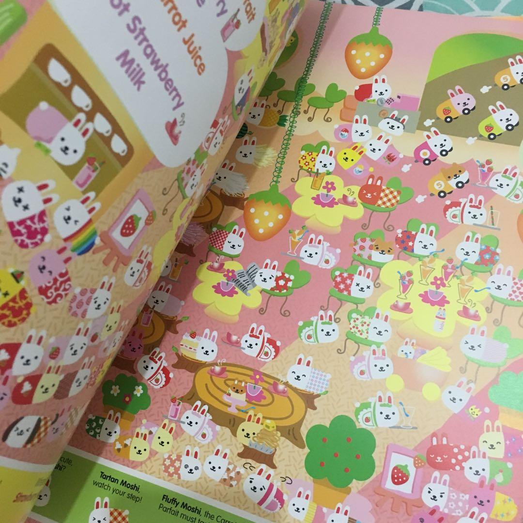 MOSHI MOSHI KAWAII ACTIVITY BOOKS BUNDLE SET, Hobbies & Toys, Books ...