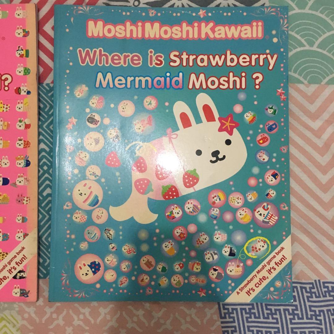 MOSHI MOSHI KAWAII ACTIVITY BOOKS BUNDLE SET, Hobbies & Toys, Books ...