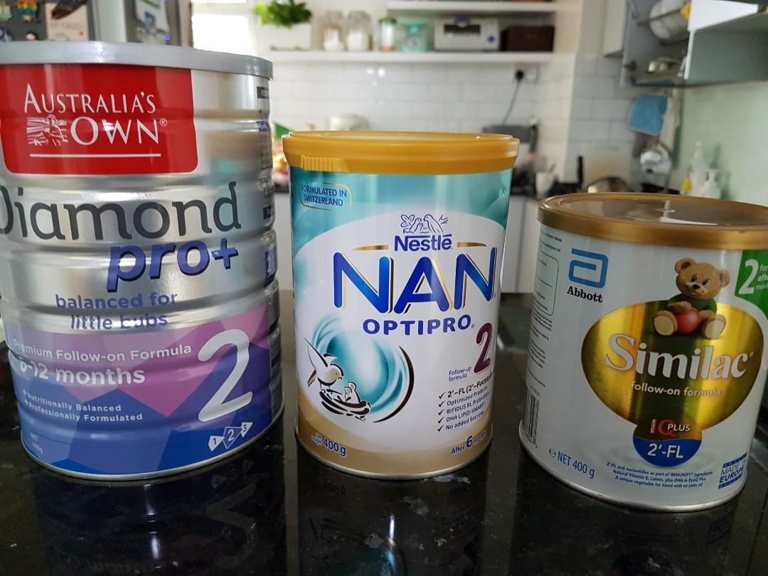 Nan Optipro 2. Similac IQ Plus. Diamond Pro+, Babies & Kids, Nursing ...