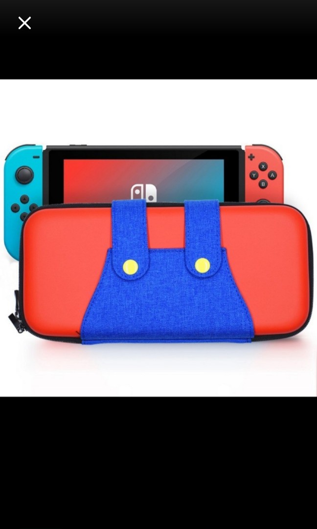Nintendo switch casing Mario theme, Toys & Games, Video Gaming, Gaming ...