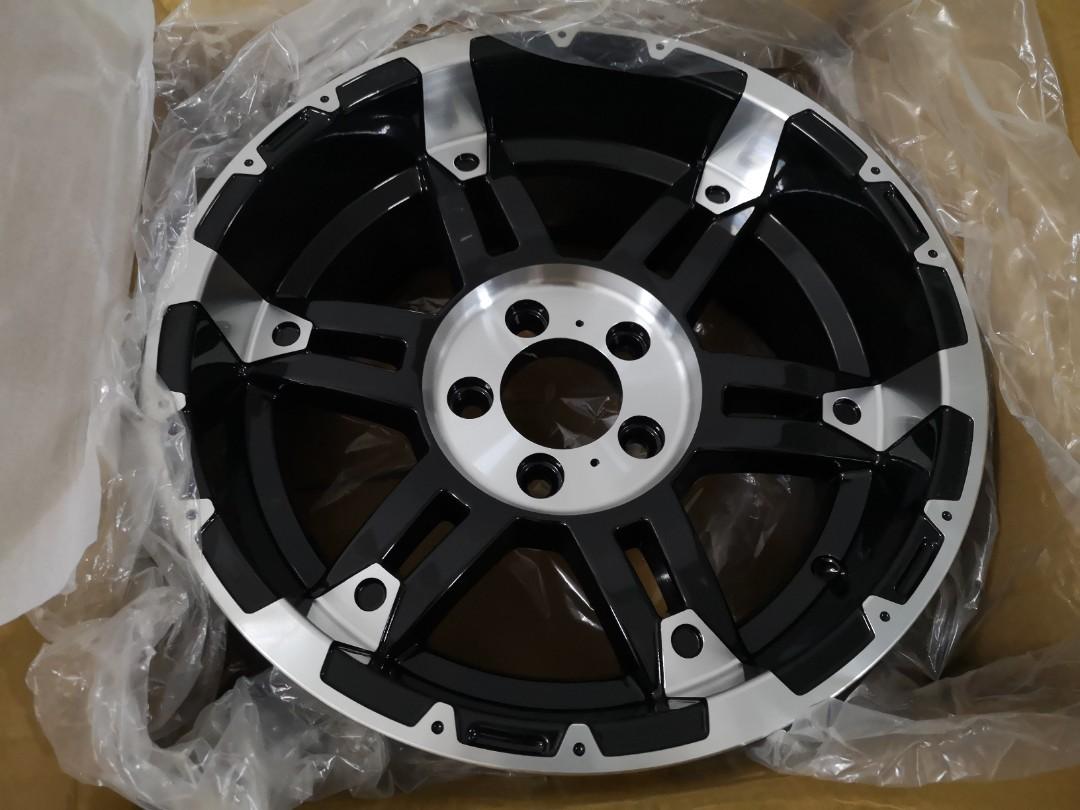 Offroad Rim 5 x 114.3 (Total of 5 rims), Car Accessories, Tyres & Rims ...