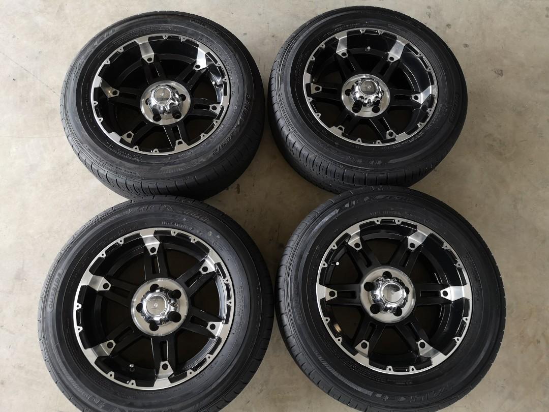 Offroad Rim 5 x 114.3 (Total of 5 rims), Car Accessories, Tyres & Rims ...