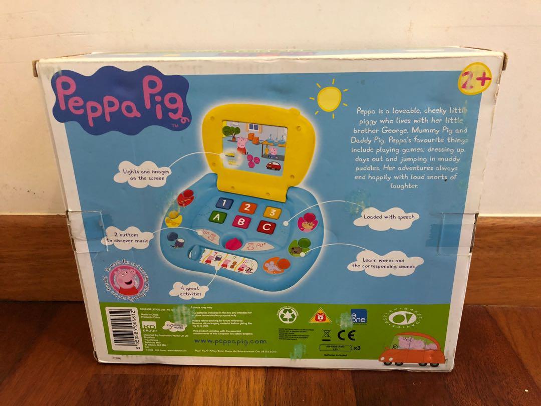 Peppa’s My First Laptop, Hobbies & Toys, Toys & Games on Carousell