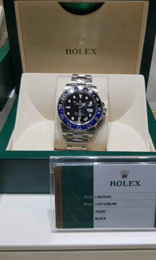 Rolex Submariner (Batman), Men's Fashion, Watches on Carousell
