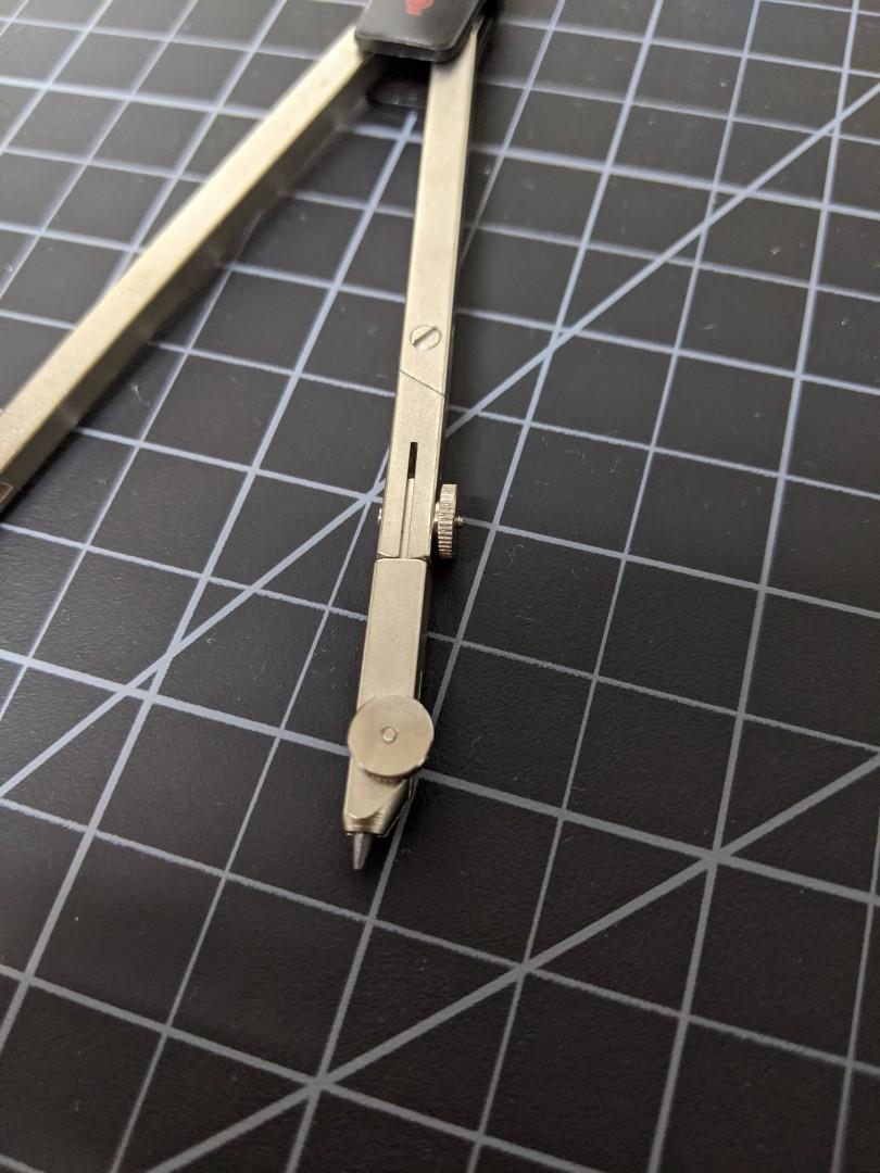 ROTRING Vintage Compass (Made in Germany), Hobbies & Toys, Stationery ...